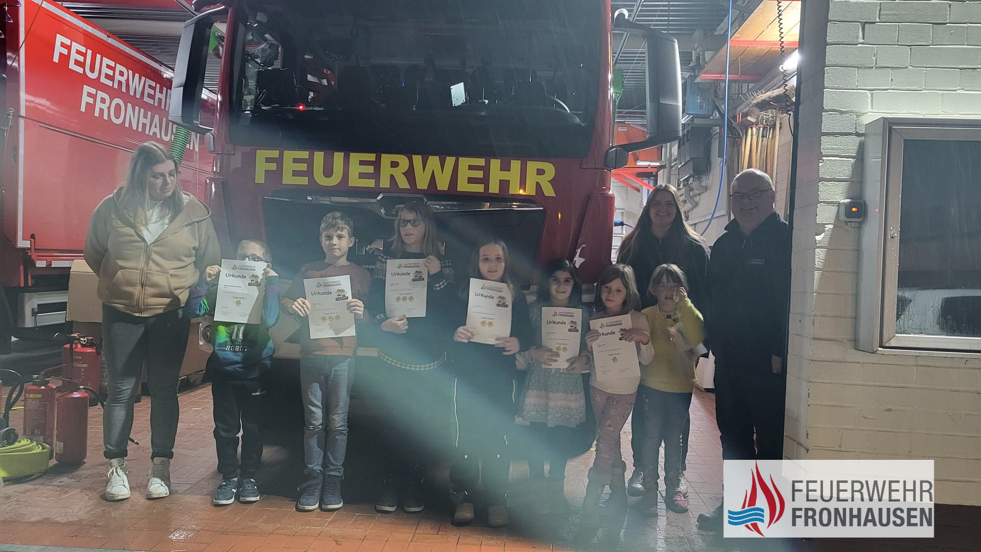 Mini-Feuerwehr Fronhausen feiert erfolgreiche Abnahme der Tatze ...